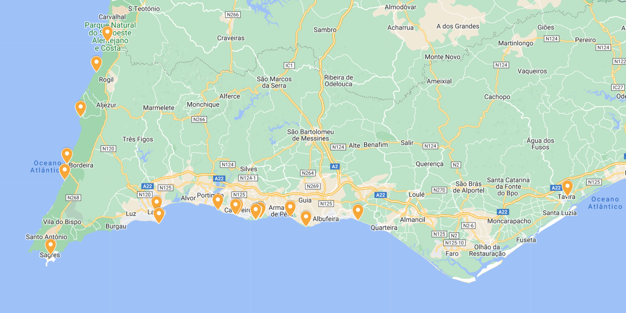 Algarve atrakcje - tym zachwyca południe Portugalii (+ mapa)
